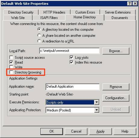 Directory Listing Vulnerability | NShiftKey-Rule-Guide